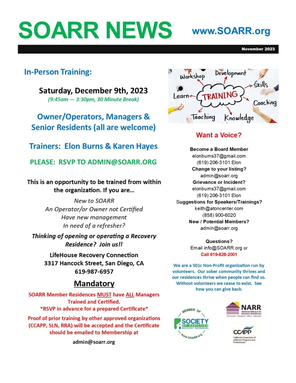 Canyon View Sober Living (619-366-9685) - Society Of Addiction Recovery ...